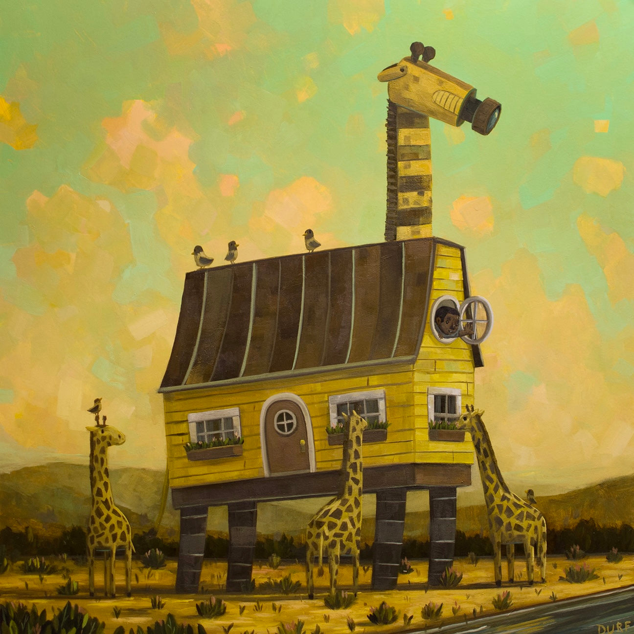 “Crafting Comforts” Pop Surreal Paintings from Nathan Durfee – Robert ...