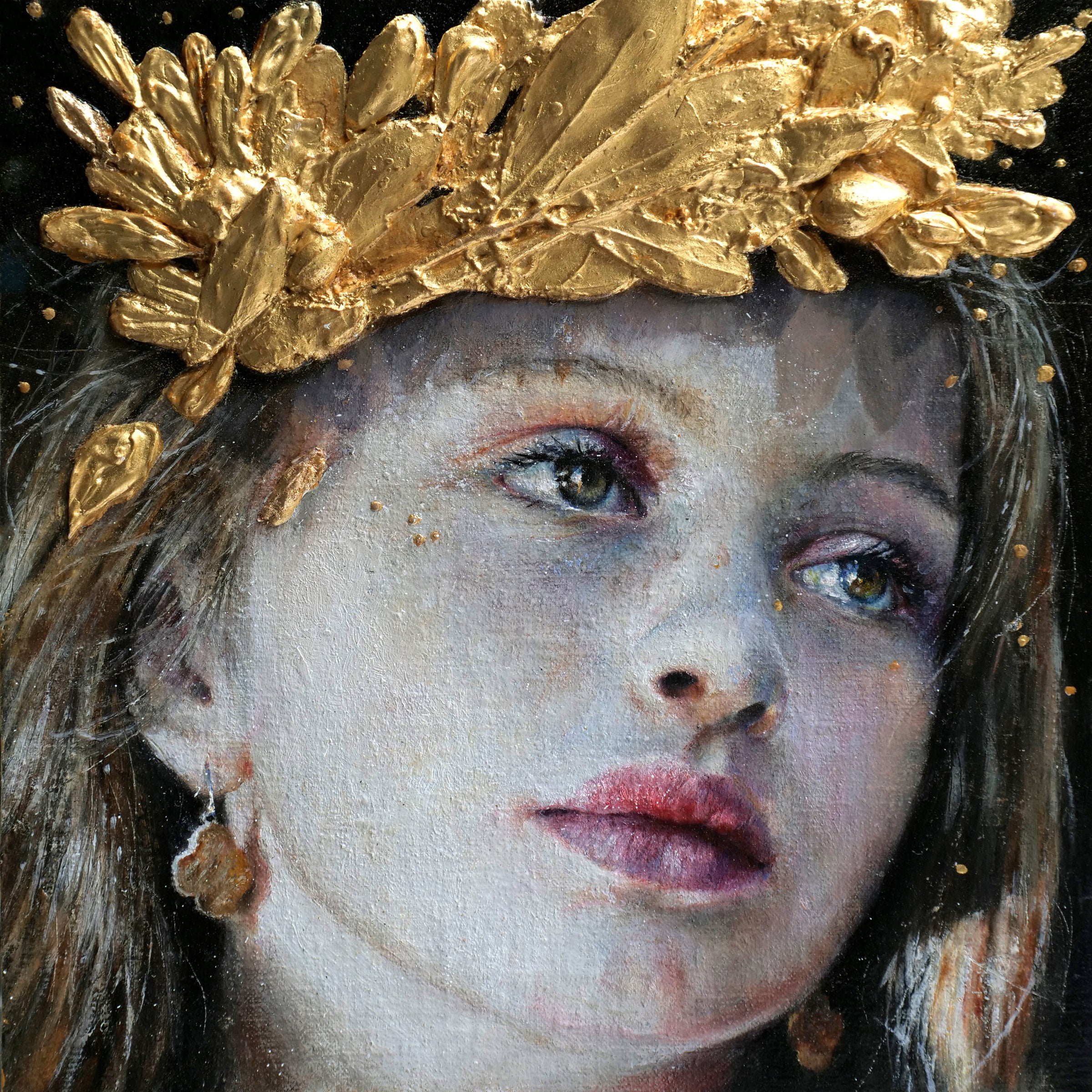 June Stratton: Mastering the Art of Gold Leaf Paintings – Robert Lange ...