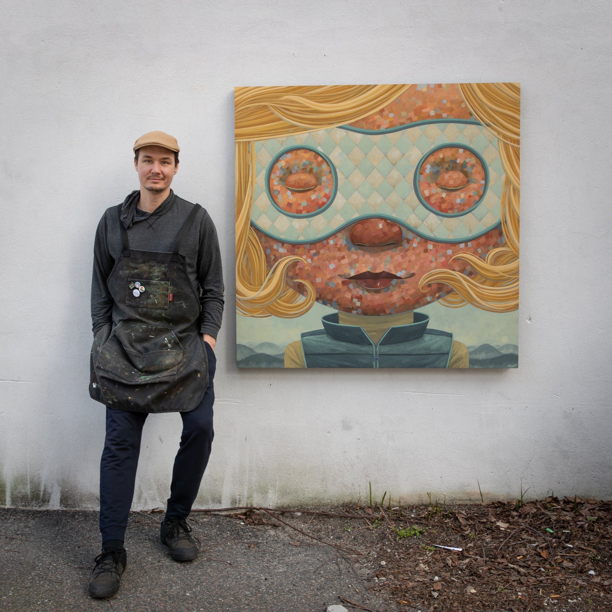 The whimsical world of painter Nathan Durfee feels as familiar as it d ...